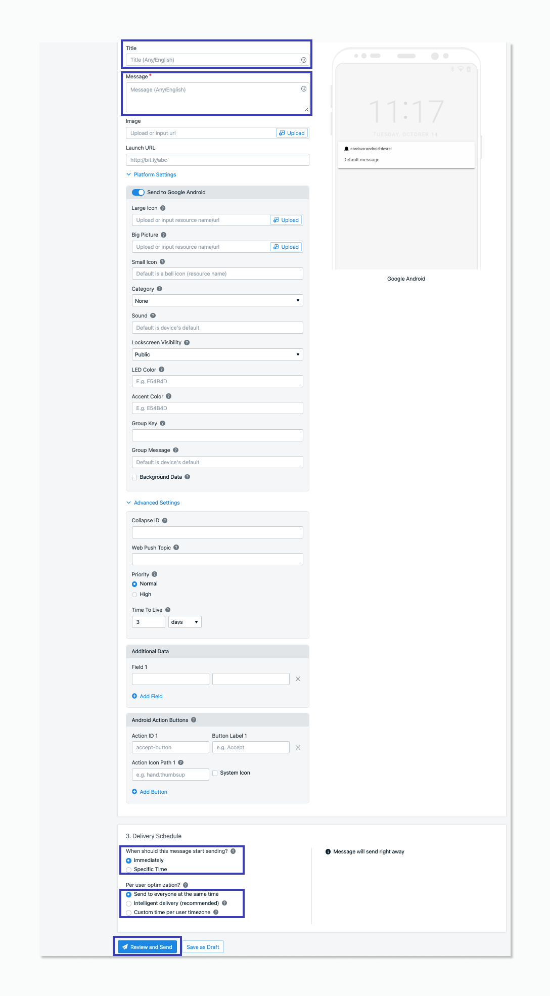 How To Add Push Notifications To A Cordova Android App