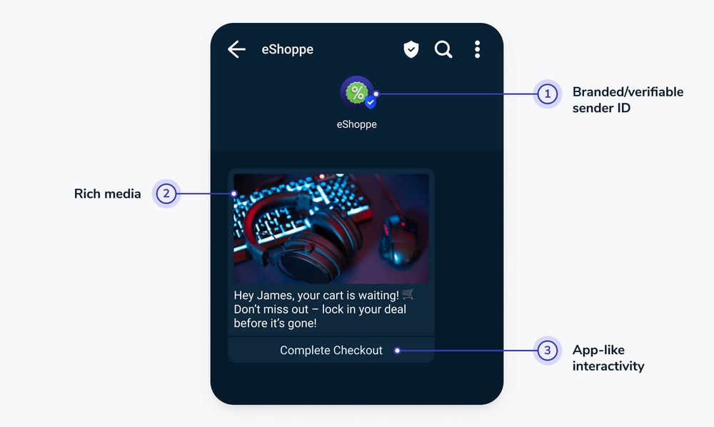 RCS Marketing Examples & Best Practices for 2025