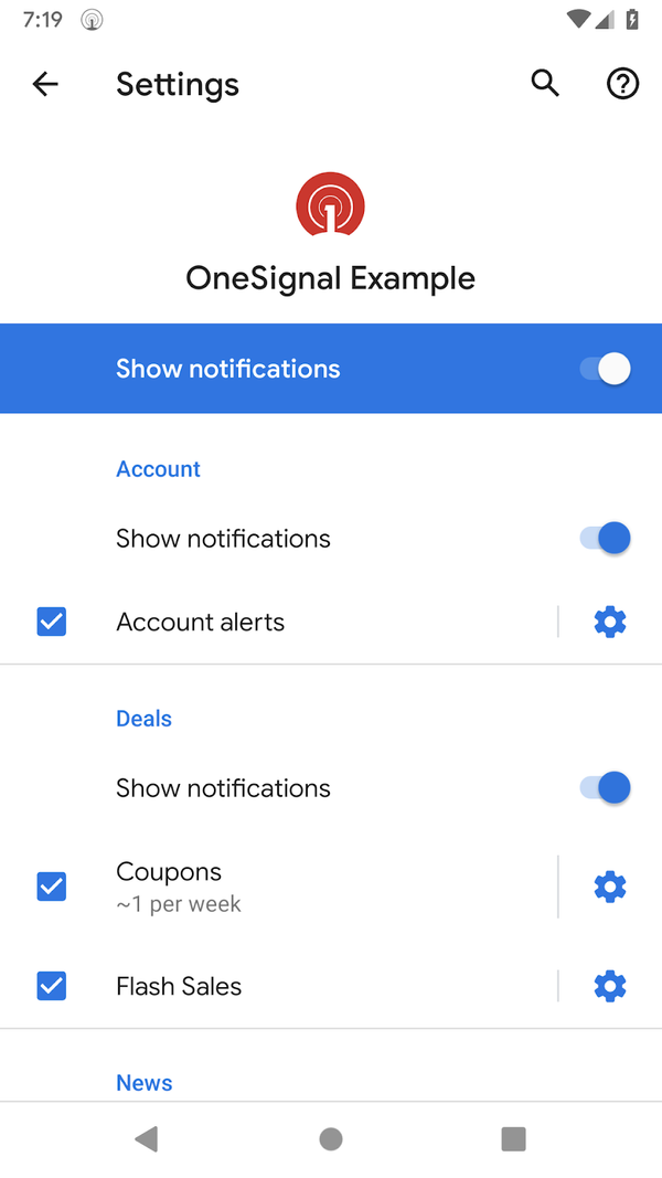 Android Q Notification Updates