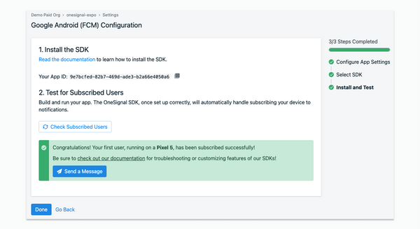 How To Add Android Push Notifications to a React Native Expo App